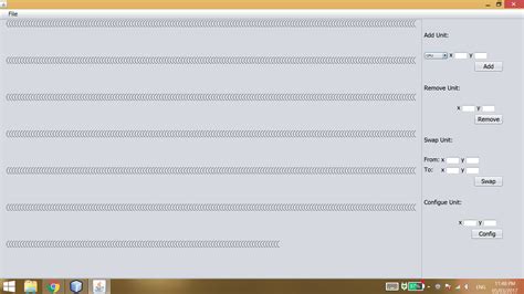 Java Drawing A Grid In Jscrollpane Stack Overflow
