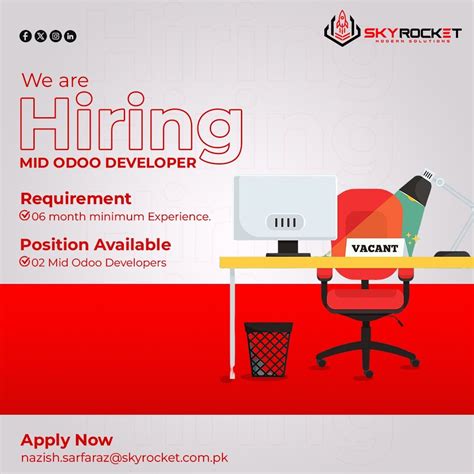 sky rocket on linkedin odoo odoodeveloper pythondeveloper odooerp