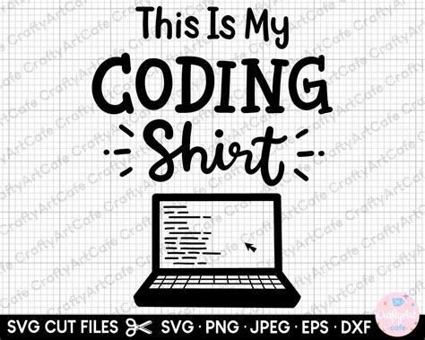 Coding Svg For Cricut Coding Png Etsy