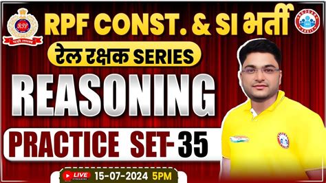 Rpf Reasoning Practice Set 35 Rpf Si And Constable 2024 Rpf