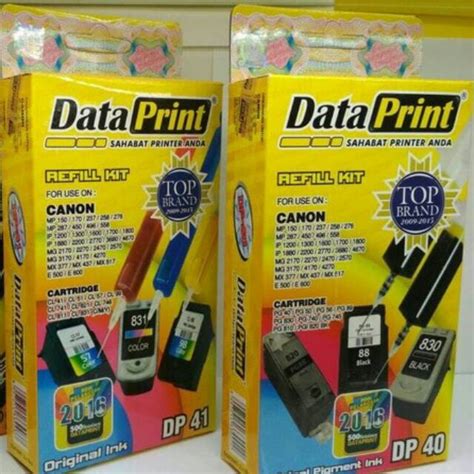 Tinta Printer Hp Refill Kit Data Print Black Dp Or Color Dp Shopee Indonesia