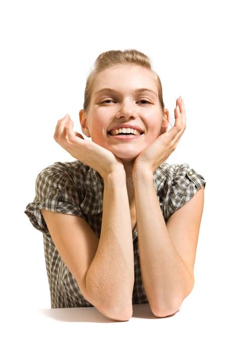 Smiling Girl With Braces Stock Photo Image Of Person 38758290