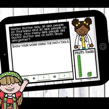 Adding Multiples Of Ten Digital Classroom By Belle Of Teaching