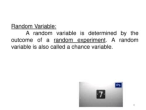 SOLUTION Random Variable With Solved Examples Studypool