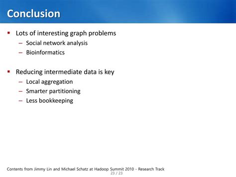 Ppt Design Patterns For Efficient Graph Algorithms In Mapreduce Powerpoint Presentation Id