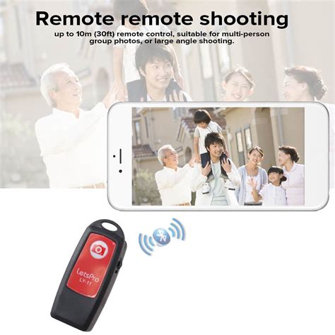 Mini Wireless Bluetooth Shutter Release Remote Con Grandado