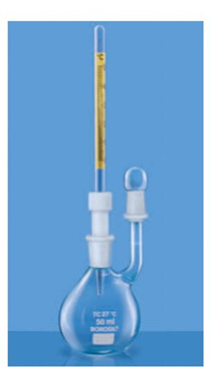 Pycnometer 25 Ml With Thermometer Bsc