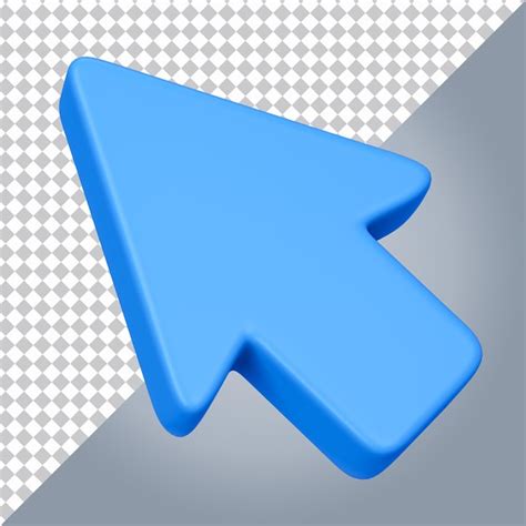 premium psd 3d mouse cursor