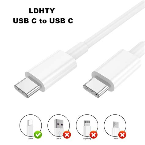 Usb Type C Fast Charging Data Cable Usb White Bio Quick Charger Android