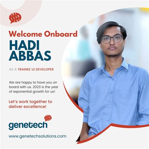 Genetech Solutions On Linkedin Genetechsolutions Disruptivetechnologies Humansofgenetech…