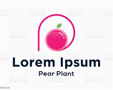 세트 문자 P 모노그램 유기농 서클 스타일 과일 포도 사과 나무 자연 기호 음식 음료 영양 수분이 많은 슈퍼마켓 브랜드 아이덴티티 디자인 벡터 건강한 식생활에 대한 스톡