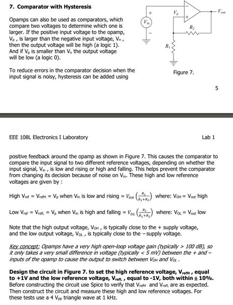 Video Solution Please Design A Circuit Using Pspice Thank You Comparator With Hysteresis Op