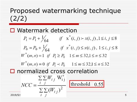 Novel Multiple Spatial Watermarking Technique In Color Images Ppt Download