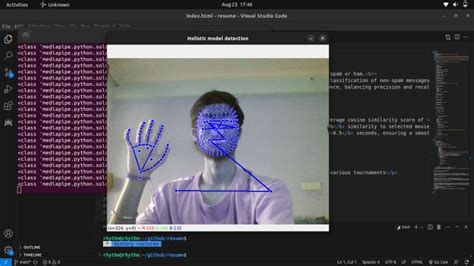 rhythm rawat on linkedin computervision mediapipe machinelearning opencv deeplearning…