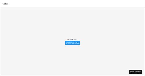 React Native Codesandbox