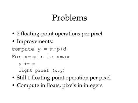 Ppt Rasterizing Primitives Know Where To Draw The Line Powerpoint