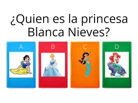 Preguntas Disney Cuestionario