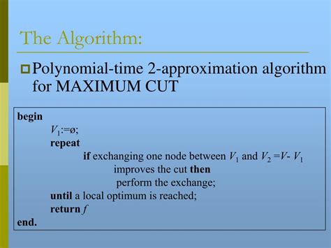 Ppt Approximation Algorithms Powerpoint Presentation Free Download