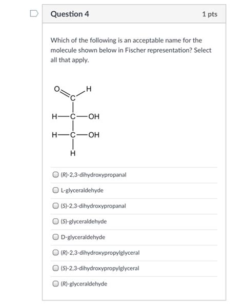 solved d question 4 1 pts which of the following is an