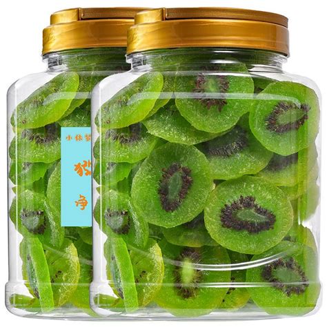 猕猴桃干片500g奇异果干蜜饯果干果脯弥胡狝猴桃干水果批发虎窝淘