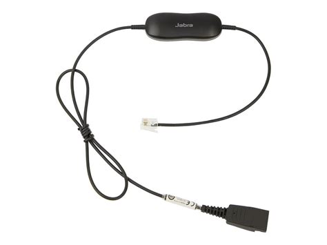 Jabra Gn Headset Cable Quick Disconnect Plug To Rj Male Ft For Avaya One X