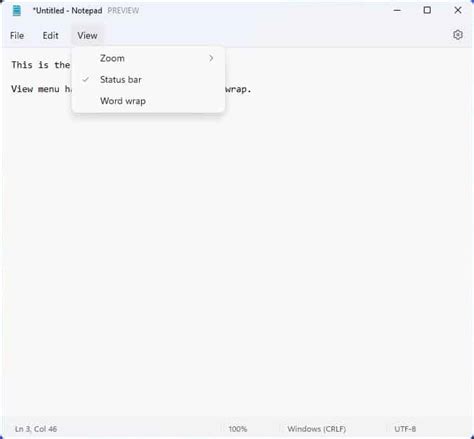 Notepad Update Brings Dark Mode Multi Level Undo For Windows 11