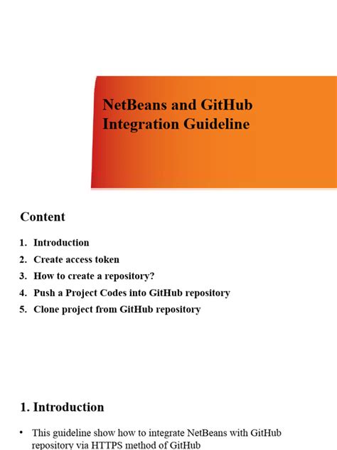 1github Netbeans Integration Guideline Pdf