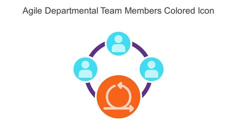 Agile Departmental Team Members Colored Icon In Powerpoint Pptx Png And Editable Eps Format Ppt