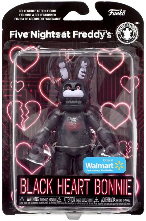 Funko Five Nights At Freddys Black Heart Bonnie Exclusive Action Figure