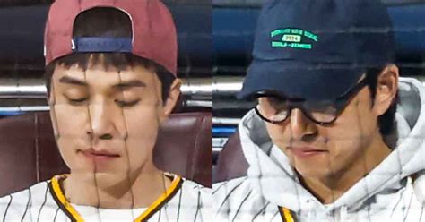 공유 결혼 발표 이후 커플 유니폼 입고 야구장 깜짝 등장 위키트리