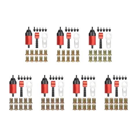 리벳 너트 드릴 어댑터 부착 리벳팅 도구 나사산 인서트 가구 전기 기기 건축 수리 자동차 리벳 총