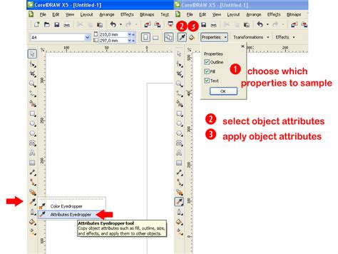 Is There A Format Painter In CorelDRAW Graphics X7 CorelDRAW