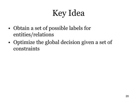 Ppt Global Inference Via Linear Programming Formulation Powerpoint Presentation Id4500123