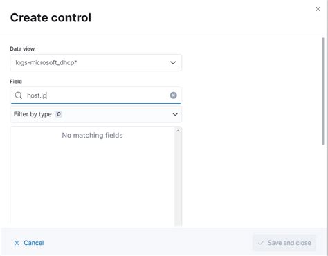 [controls] add or extend a control to support ip type fields · issue 139733 · elastic kibana