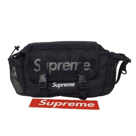 【楽天市場】【中古】【メンズ】supremeシュプリームボディバッグメッシュショルダーバッグブラック：萬屋オンラインショップ