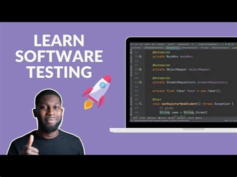 free video software testing tutorial learn unit testing and integration testing from