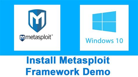 Install Metasploit Framework Windows 10 Demo Youtube