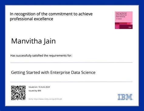 Manvitha Jain On Linkedin Datascience Lifelonglearner Ibm
