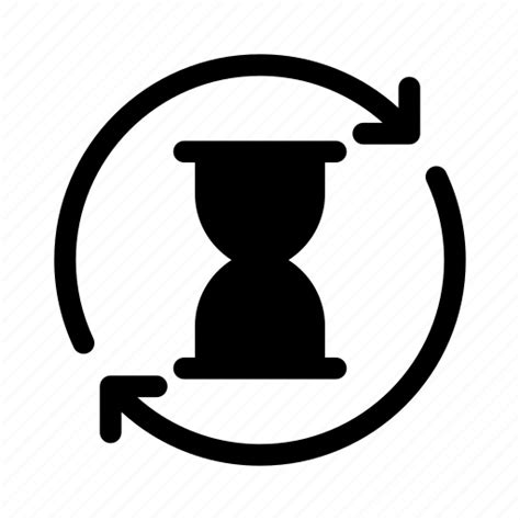 Waiting Hourglass Wait Clock Duration Icon Download On Iconfinder