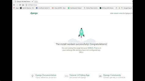 How To Build Your First Web Application Using Python And Django Youtube