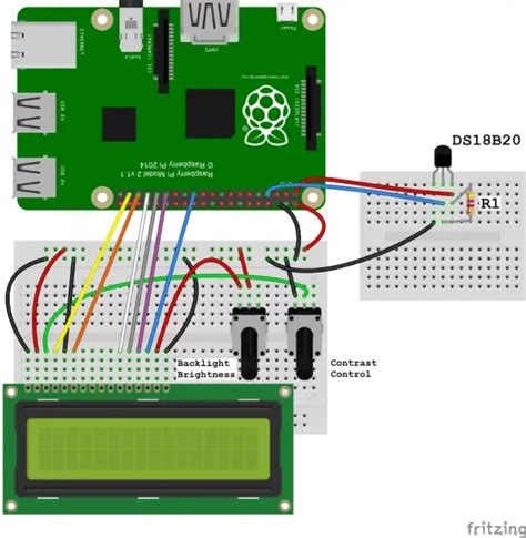 raspberry pi ds18b20 temperature sensor tutorial