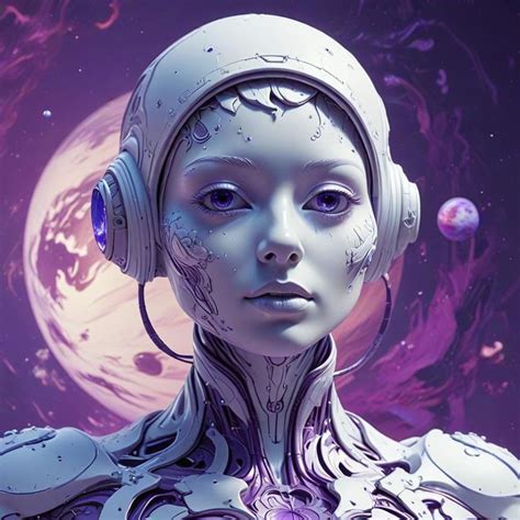 Purple Planet Aiart Generativeart Digitalart Artificialintelligence