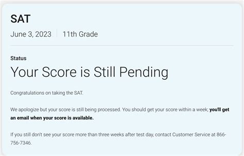 Does This Mean I Might Not Get My Score Today Rsat