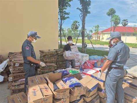 នៅថ្ងៃទី១២ ខែសីហា ឆ្នាំ២០២៤ មន្ត្រីសាខាគយនិងរដ្ឋាករខេត្តកំពង់ស្ពឺ