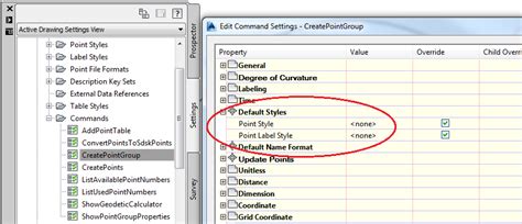 Survey Database Default Styles Autodesk Community