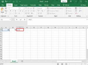 How To Divide In Excel