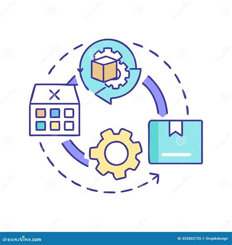 Key Icons For Supply Chain Optimization Strategies Stock Vector