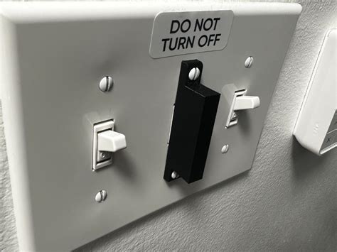 Light Switch Blocker By Heyderekpmakerworld Download Free 3d Models Light Switch Blocker By Heyderekpmakerworld Download Free 3d Models