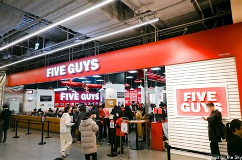 여의도 가볼만한곳 더현대 서울 여의도 현대백화점 파이브가이즈 네이버 블로그