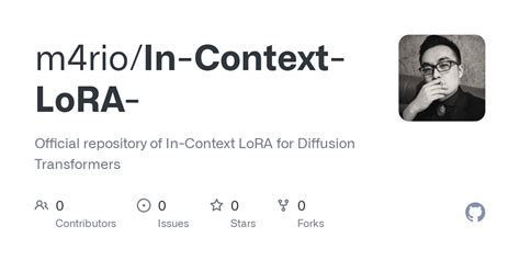 Github M4rioin Context Lora Official Repository Of In Context Lora